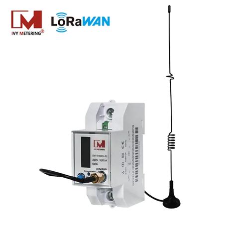 Eu868mhz Lorawan Lora Eu 868 Smart Meter Single Phase Iot Lora Wan Kwh