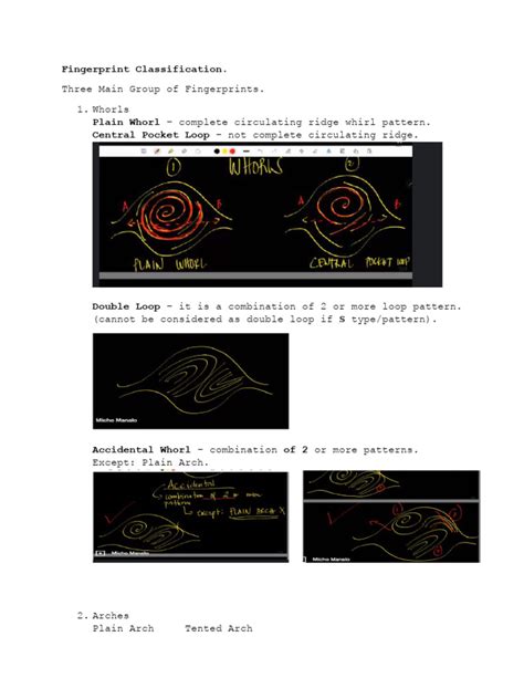 Fingerprint Classification Pdf