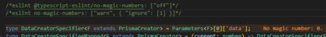 No Magic Numbers False Positives When Ignored Numbers Are In A Type