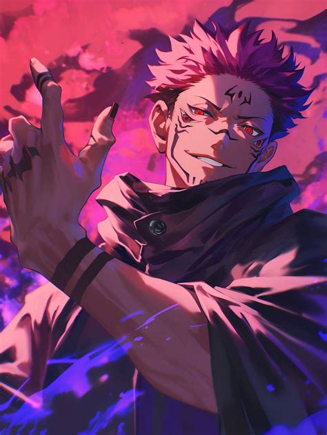 Ryomen Sukuna Jujutsu Kaisen Anime Art By Bellmdp On Deviantart
