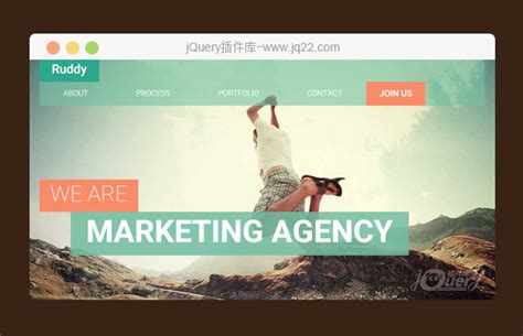 Jquery Bootstraps响应式公司企业类网站模板