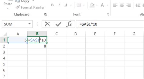 Absolute Relative Cell References In Excel Upskillhub