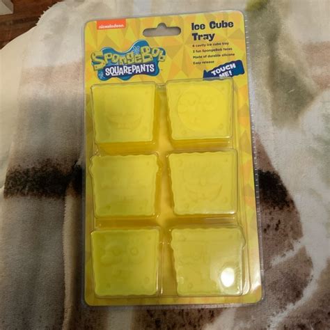 Nickelodeon Kitchen Spongebob Squarepants Silicone Ice Cube Tray Poshmark