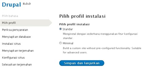 √ Panduan Instalasi Drupal Bagi Pemula