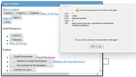 error connecting windows app to myob myob community