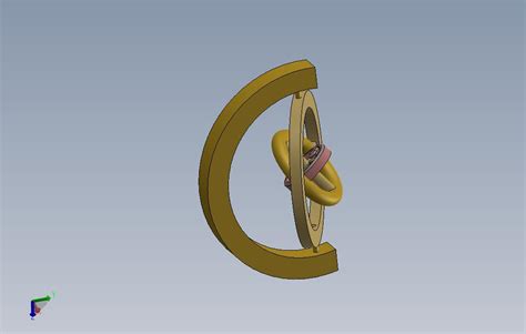 陀螺仪solidworks 2014模型图纸免费下载 懒石网