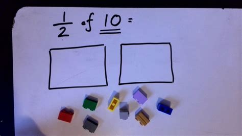 Year 2 Fractions Part 2 Finding Fractions Of An Amount Using Concrete