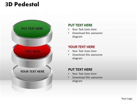 PowerPoint Layouts Success D Pedestal Ppt Presentation
