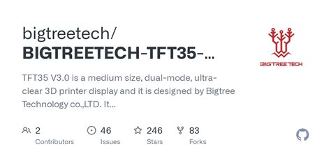 GitHub Bigtreetech BIGTREETECH TFT35 V3 0 TFT35 V3 0 Is A Medium Size Dual Mode Ultra Clear