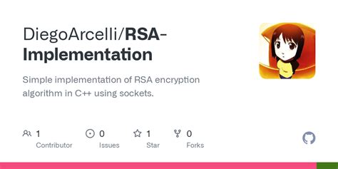 Github Diegoarcellirsa Implementation Simple Implementation Of Rsa Encryption Algorithm In