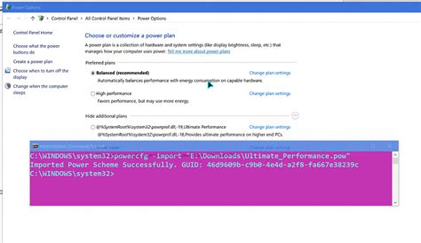 Add Or Remove Ultimate Performance Power Plan In Windows Tutorials
