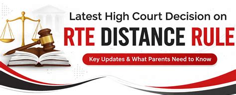 Latest High Court Decision On Rte Distance Rule 2026 Full Update