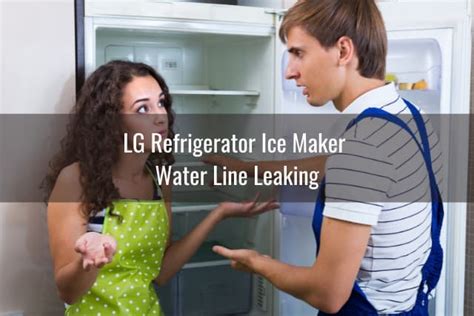 Lg Refrigerator Ice Maker Leaking Ice Melting Ready To Diy