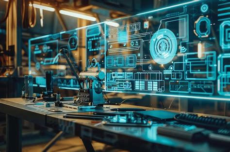 Designing Automated Testing Equipment Ar Generative Ai Premium Ai Generated Image