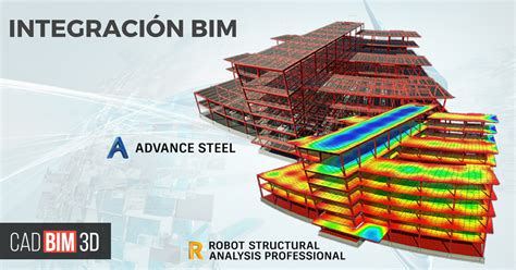 Integracion Bim Entre Robot Structural Y Advance Steel Cadbim3d