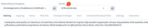 Stable Diffusion WebUI 生成美女篇 thewang