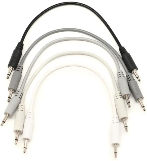 Moog RES CABLE SET Modular Patch Cable Inch Assorted Colors Pack Sweetwater