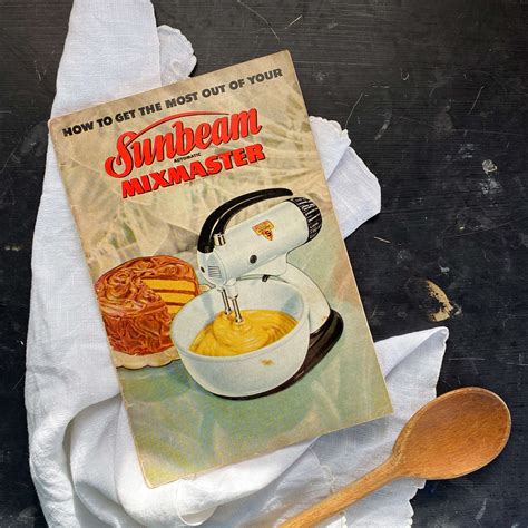 Vintage Sunbeam Mixmaster Manual