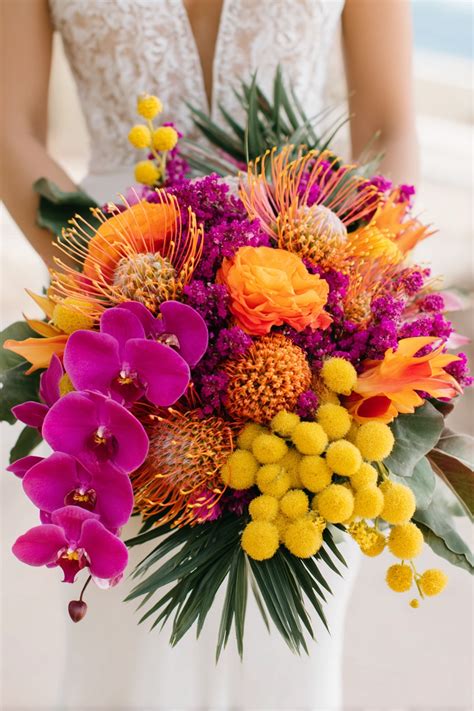 Bright Wedding Bouquet Ideas
