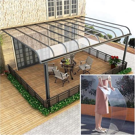 Clear Polycarbonate Sheets 1mm Thick Clear Greenhouse Roof