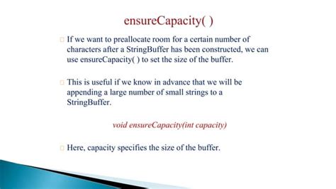 Stringbufferpptx Programming Languages Computing
