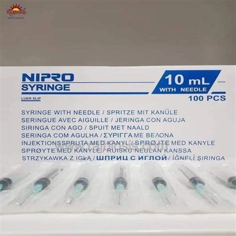 Plastic Nipro Syringe With Needle Ml At Rs Piece In Jaipur ID