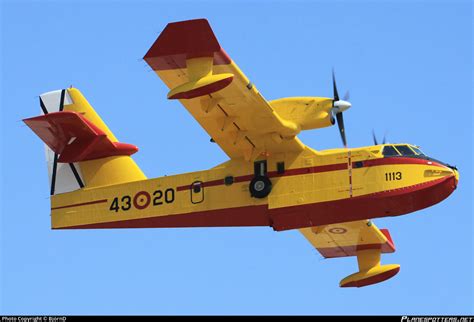 Ud13 20 Fuerza Aerea Española Spanish Air Force Canadair Cl 215t Photo By Björnd Id 1137619