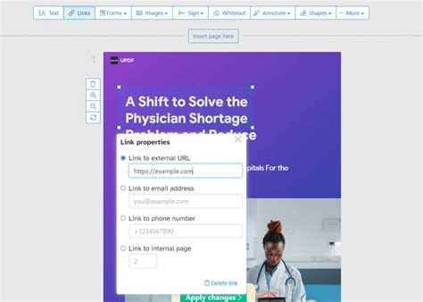 Ways To Add Links To PDF Online Free UPDF