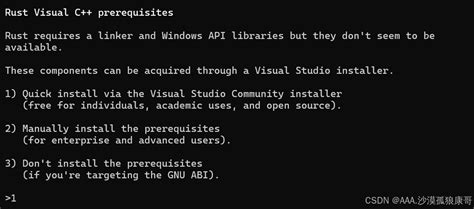 rust安装并配置配置vscode编译器 vscode rust csdn博客