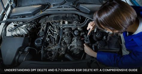 Understanding DPF Delete And 6 7 Cummins EGR Delete Kit A Comprehensive Guide