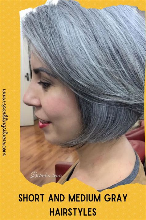 Short Haircuts For Growing Out Gray Hair Artofit