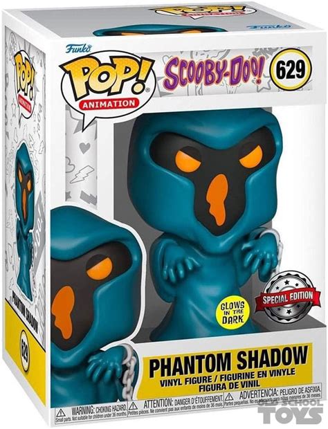 Phantom Shadow Scooby Doo Pop Vinyl Animation Series Funko Glows