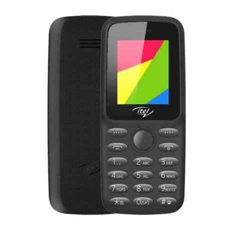 Itel Long Lasting Mobile Phone Black Konga Online Shopping