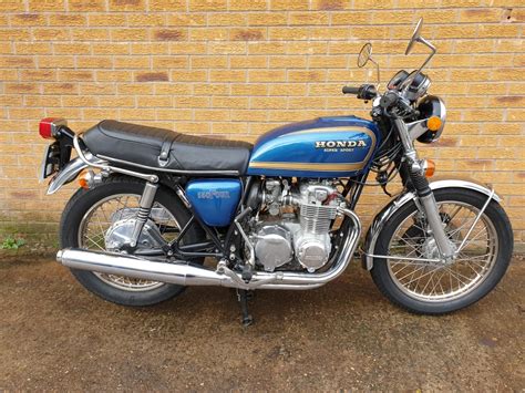 1978 Honda Cb550 F2 Super Sport Blue In Castle Donington United