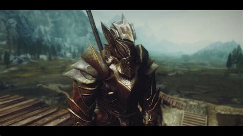 Reshaped Ebony Armor At Skyrim Nexus Mods And Community