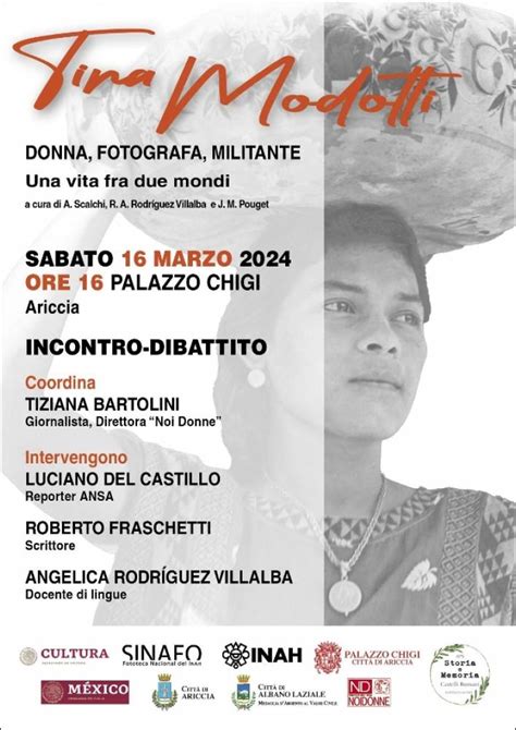 Tina Modotti Incontro Ravvicinato Per Conoscere Unitaliana Molto