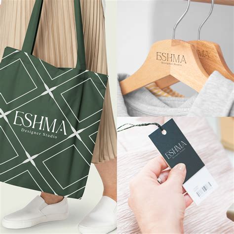 Logo For Eshma Designer Studio Behance
