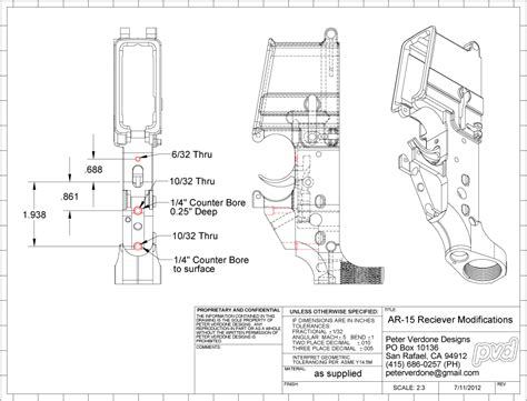Ar15 Lower Reciever Modification 934×712 Pixels Decimal Places