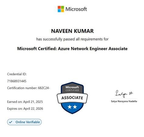Microsoftcertified Azure Microsoftlearn Naveen Kumar