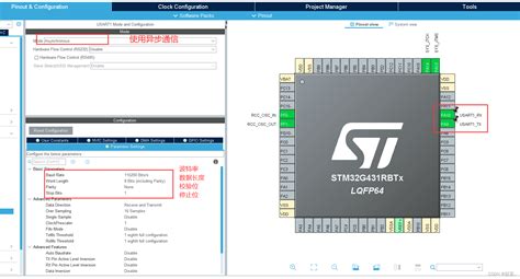 蓝桥杯stm32g431rbt6学习——usart stm32g4uart回调函数 csdn博客