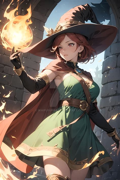 Fire Mage By Waifusupra On Deviantart