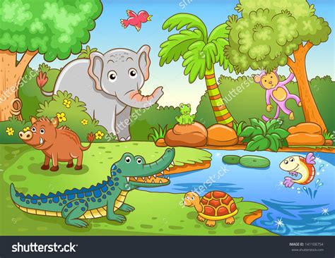 Easy Jungle Drawing At Getdrawings Free Download