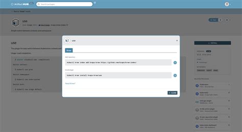 krew index in artifact hub · issue 972 · kubernetes sigs krew index