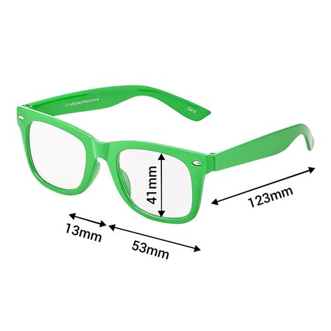 Lime Green Nerd Glasses