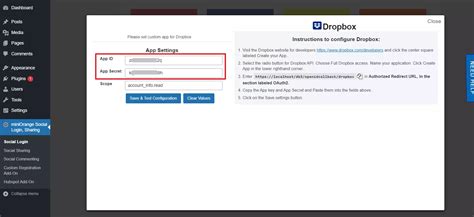How To Add Dropbox Login In Wordpress Website Sso Plugin
