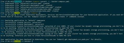 Converting Sql Server Docker Compose Files For Kubernetes With Kompose