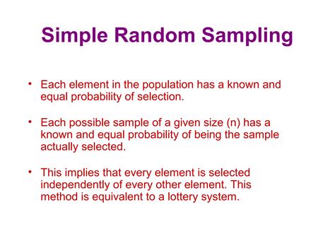 The Sampling Design Process Ppt