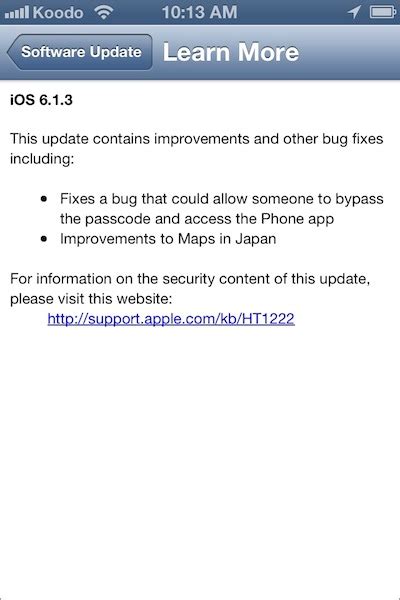 Apple Releases IOS To Fix Passcode Bug IPhone In Canada