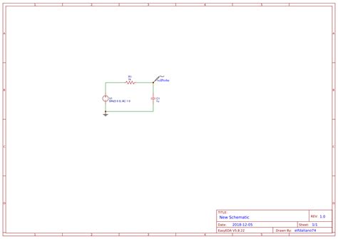 Simple AC RC Circuit OSHWLab