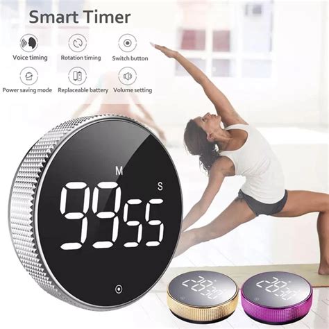 Digital Magnetic Kitchen Timer Clock Led Countdown Stopwatch For Cooking Wo I9v9 11 71